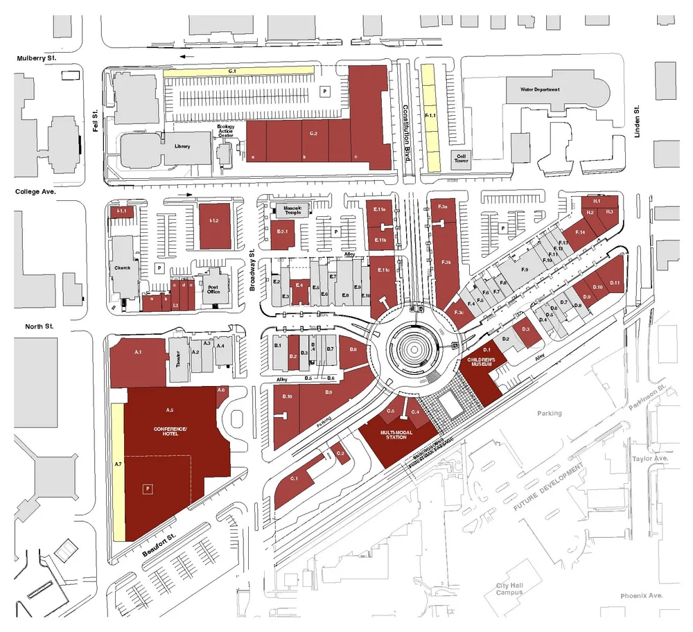 Uptown Circle, Normal, IL — Farr Associates Architecture & Urban Design