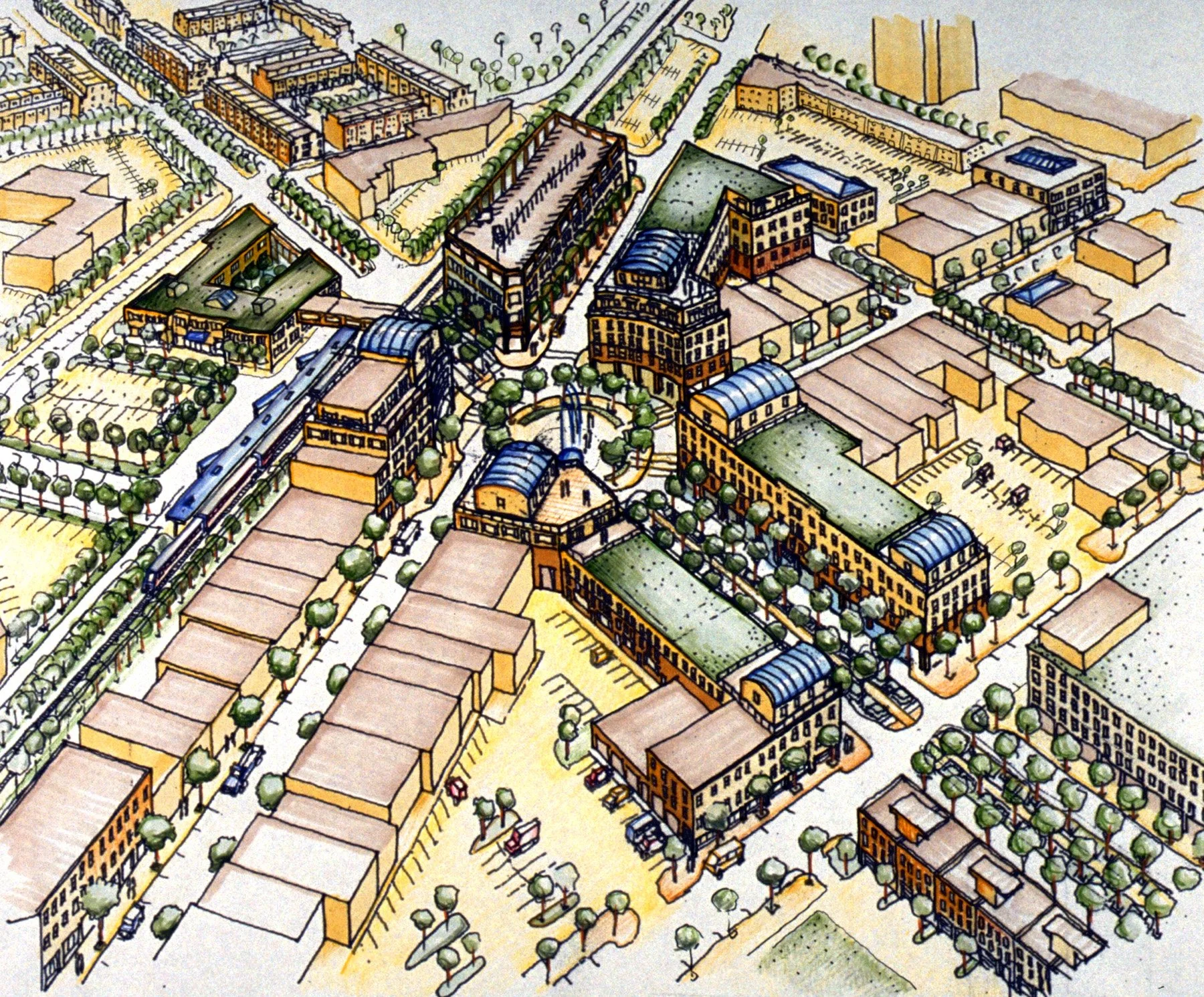 Uptown Circle, Normal, IL — Farr Associates Architecture & Urban Design