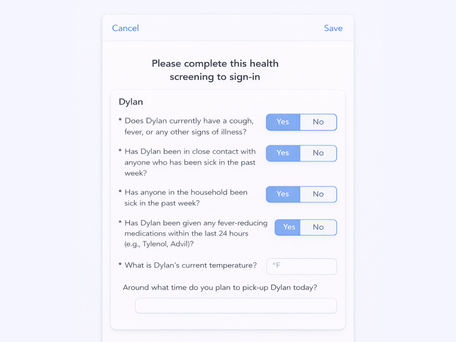 Sign-In & Attendance Tracking Software for Childcare Centers — Daily ...