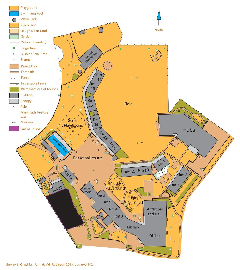 School Map — Maraetai Beach School