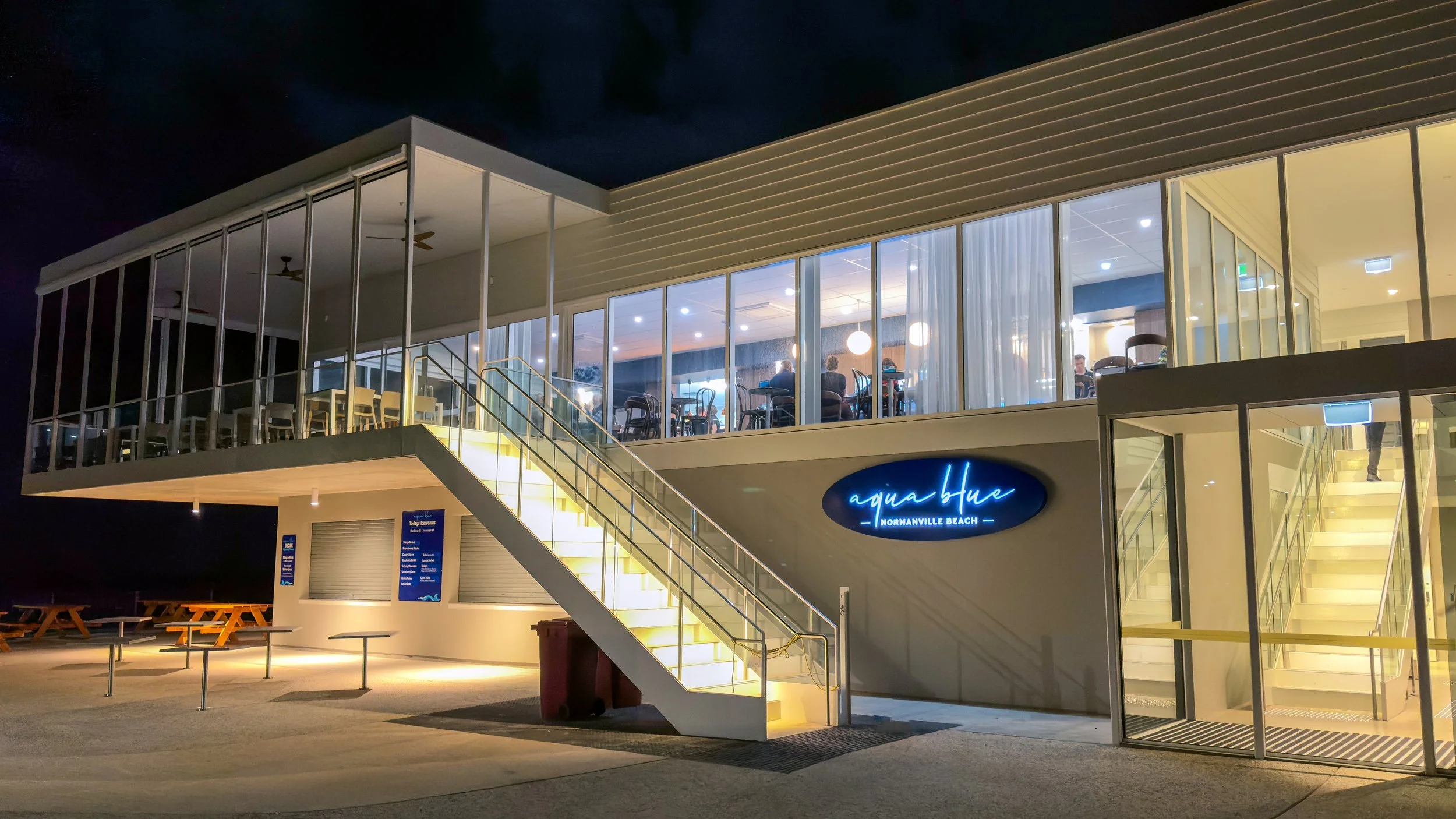 Normanville Beach Restaurant — Aqua Blue - Normanville Beach