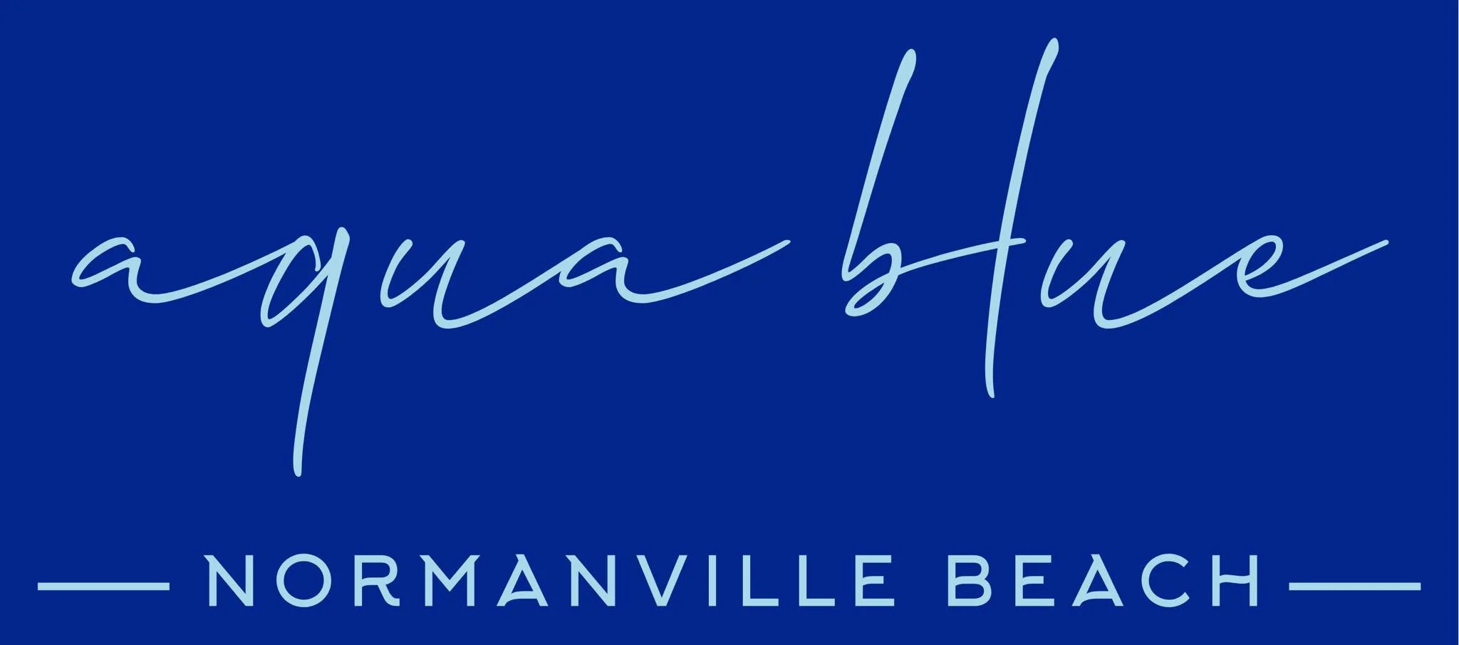 Normanville Beach Restaurant — Aqua Blue - Normanville Beach