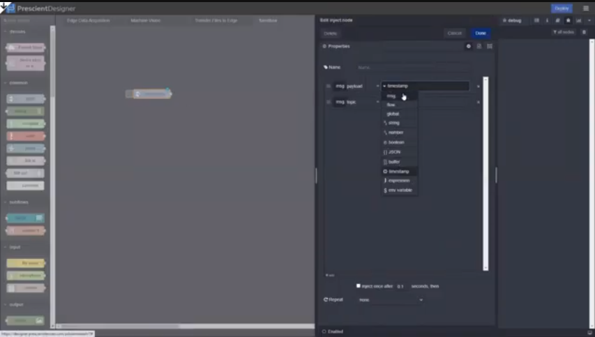 Efficiently Format Sensor Data to JSON Using Node-RED | Prescient