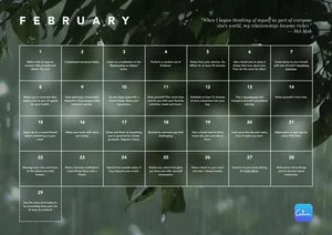 The Calm Calendar: Daily mindfulness prompts to support your wellbeing ...