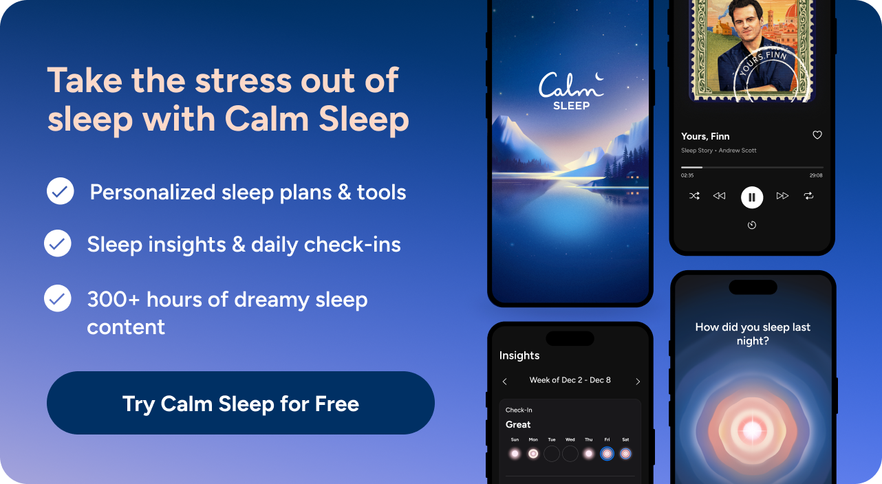 Calm Blog | Sleep Persona Quiz