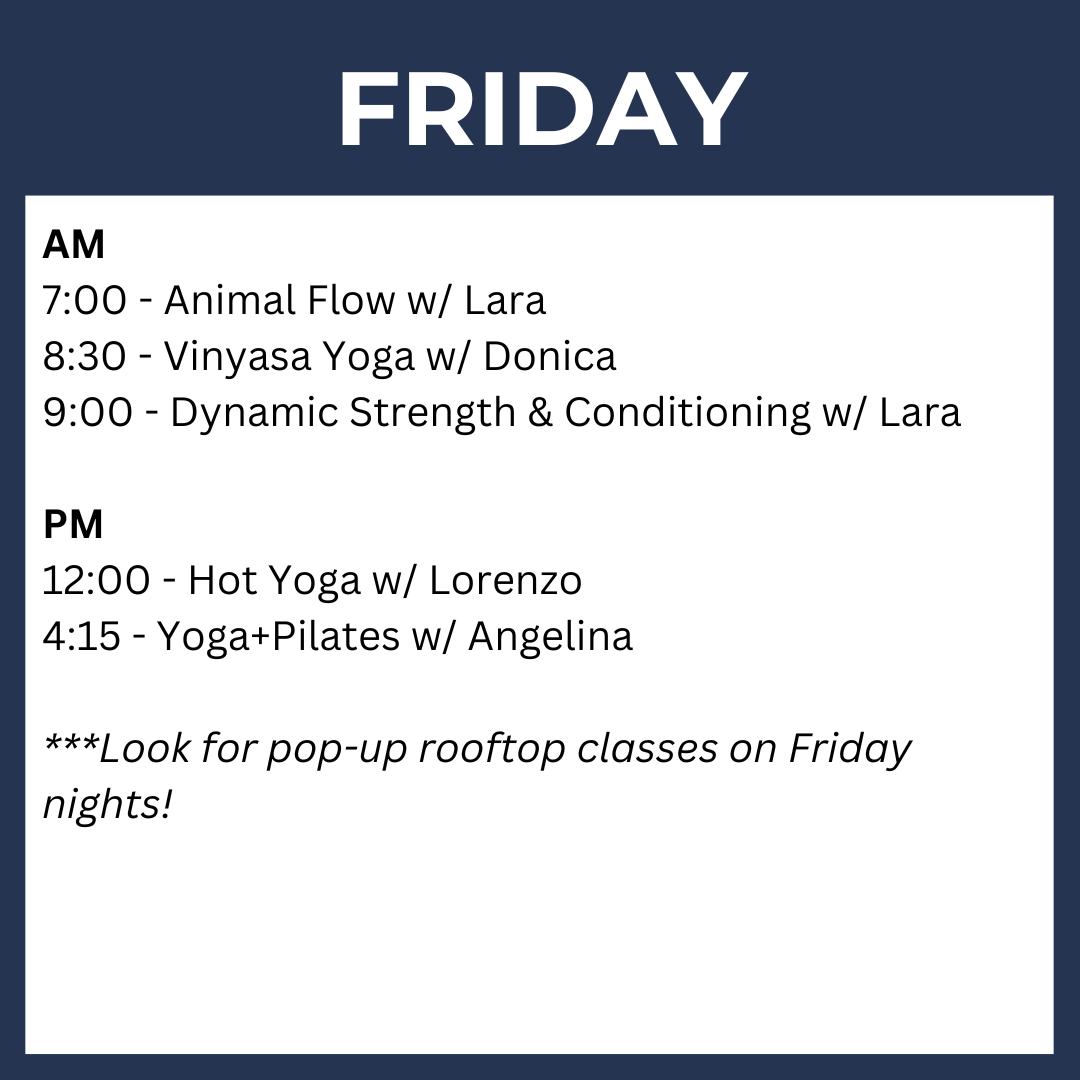 Atrium Movement & Events