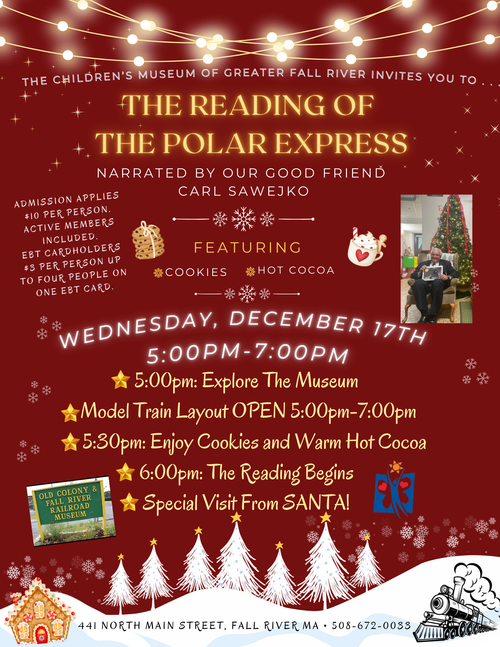 Reading of The Polar Express — Children's Museum of Greater Fall River