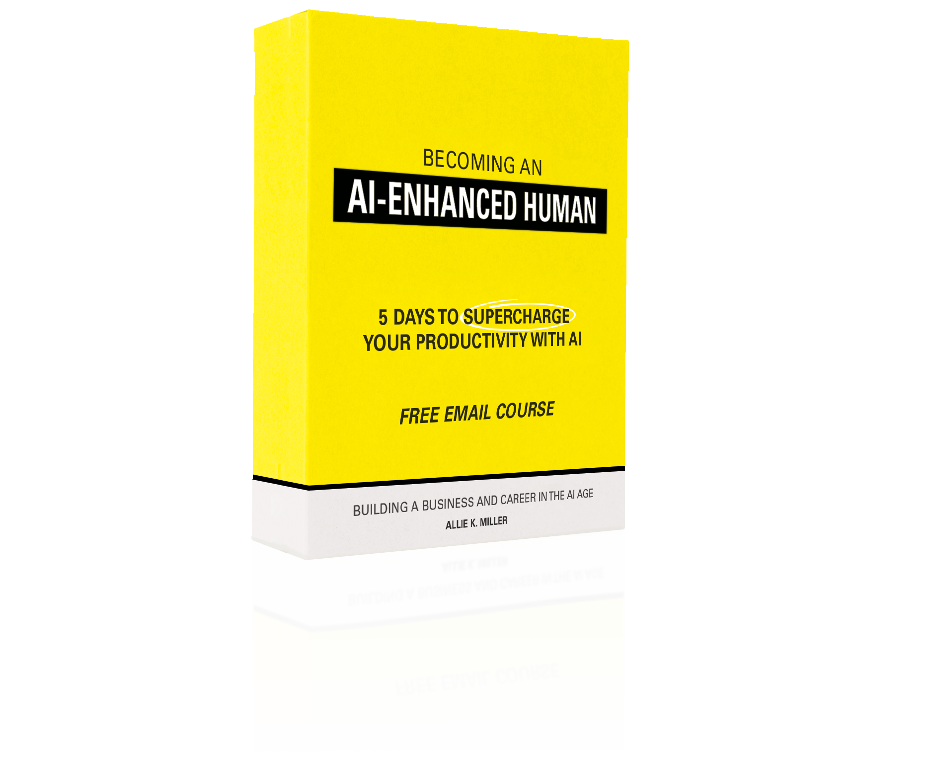 Becoming an AI-Enhanced Human — Allie K. Miller