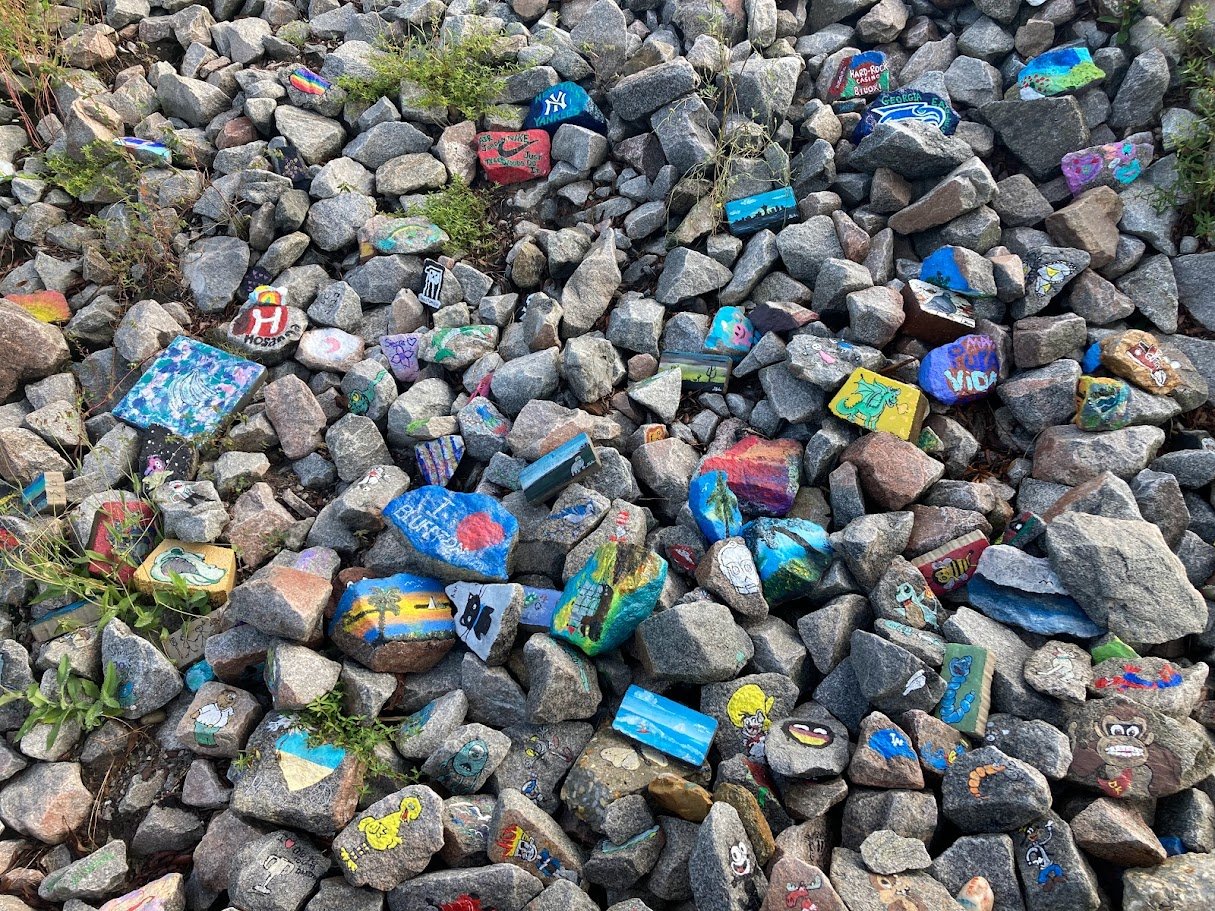 Exploring the Enchanting Painted Rocks at Wright Family Park, Bluffton ...