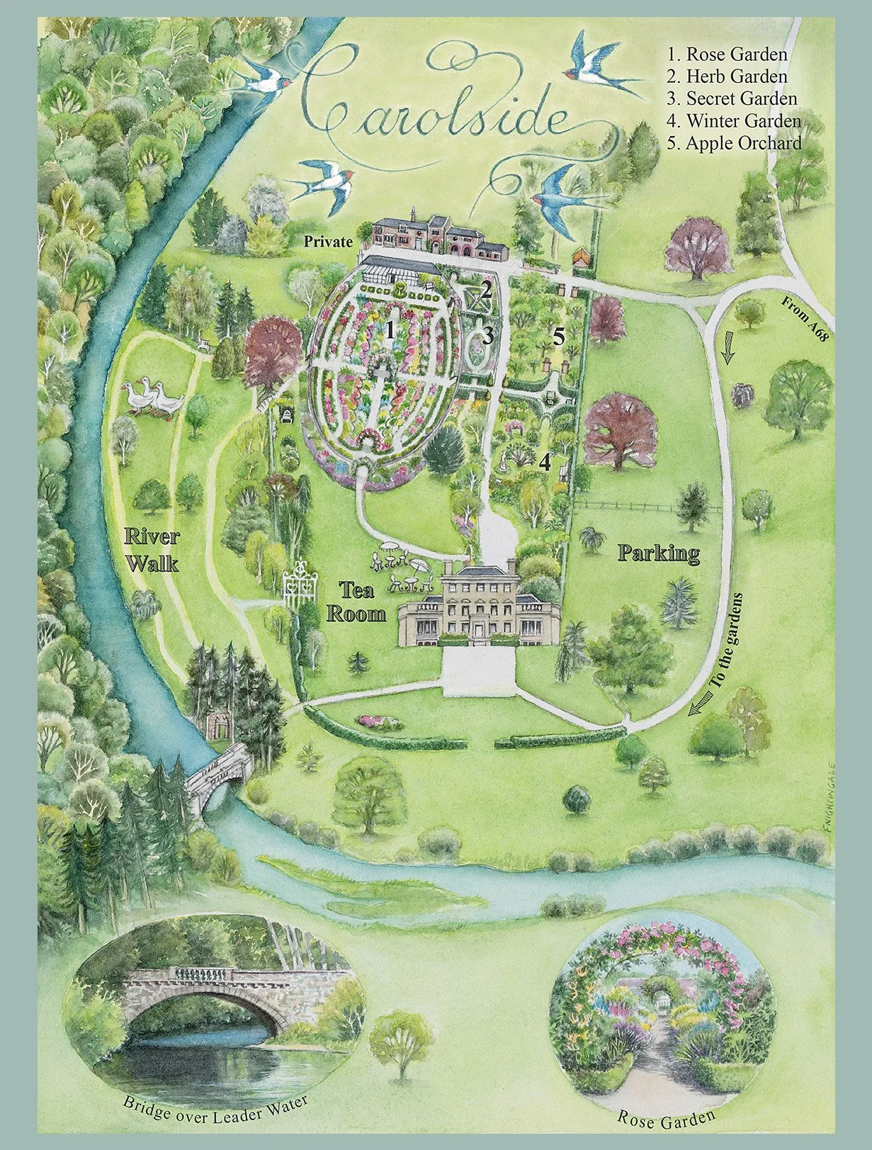 Carolside House & Gardens – The Gardens. — Carolside House & Gardens