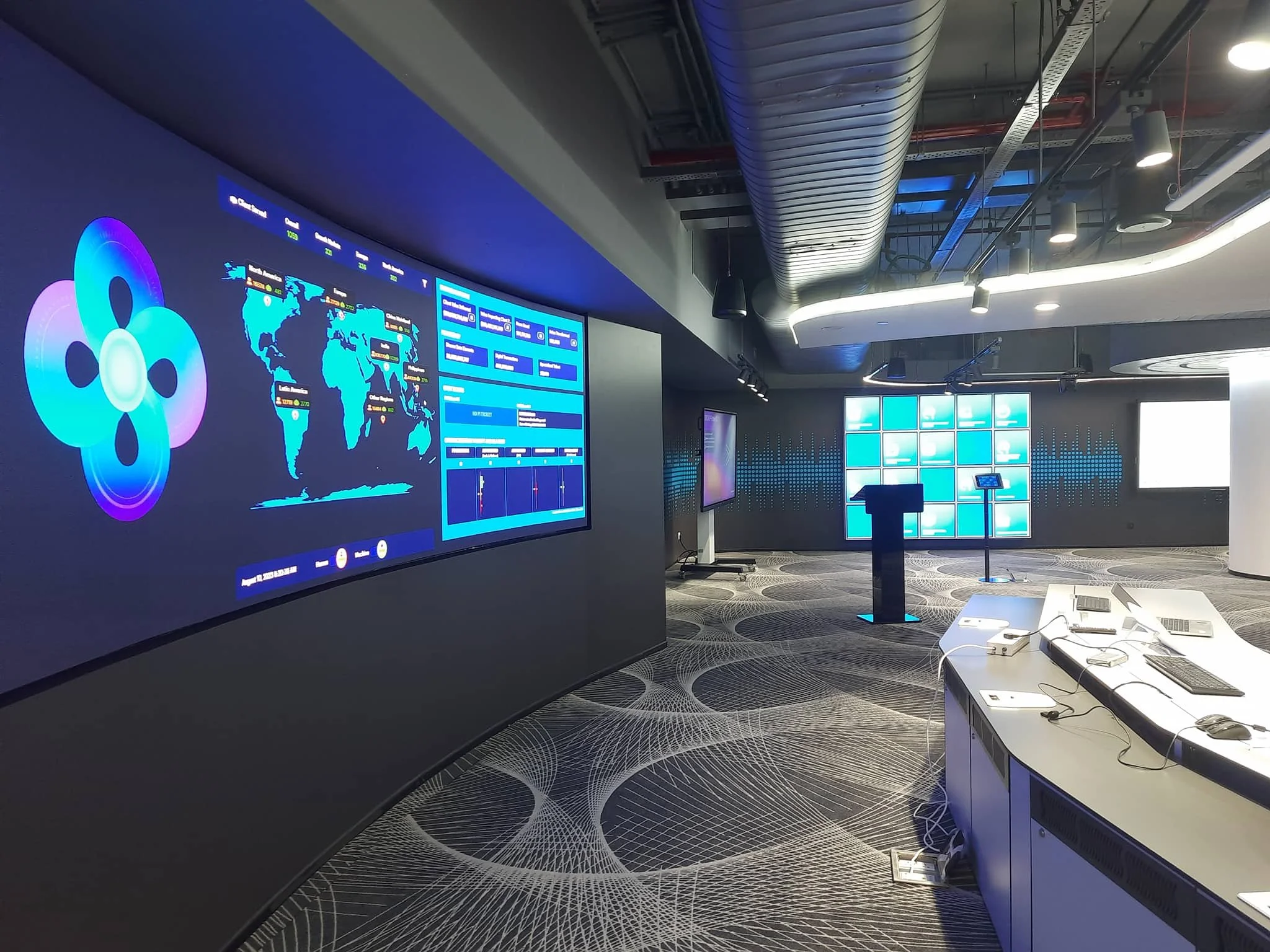 Custom Data Visualisation & Command Centre Solutions | AV Technology for Real-Time Insights ...