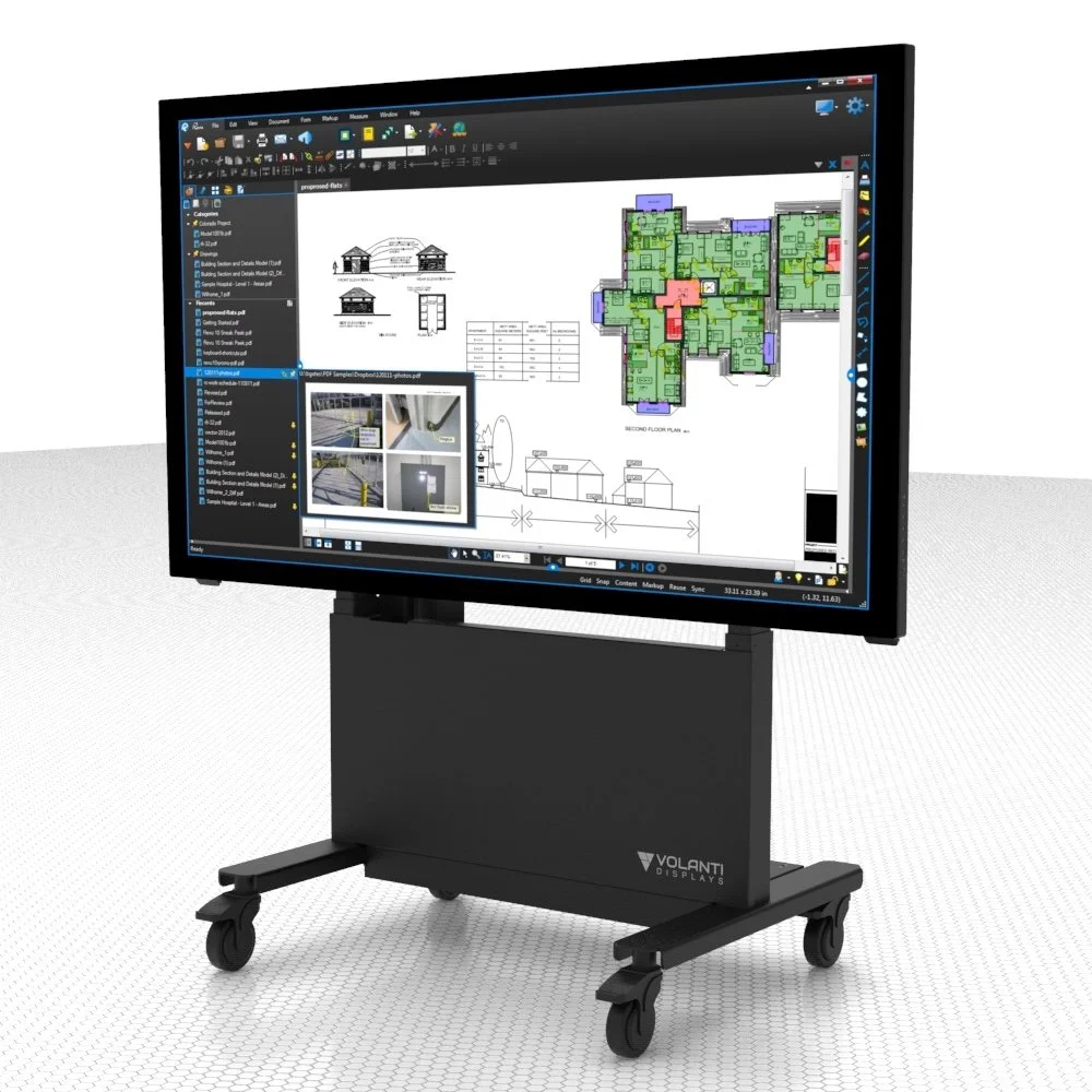 Volanti Touch Tables - Robust Interactive Displays for Plan Review