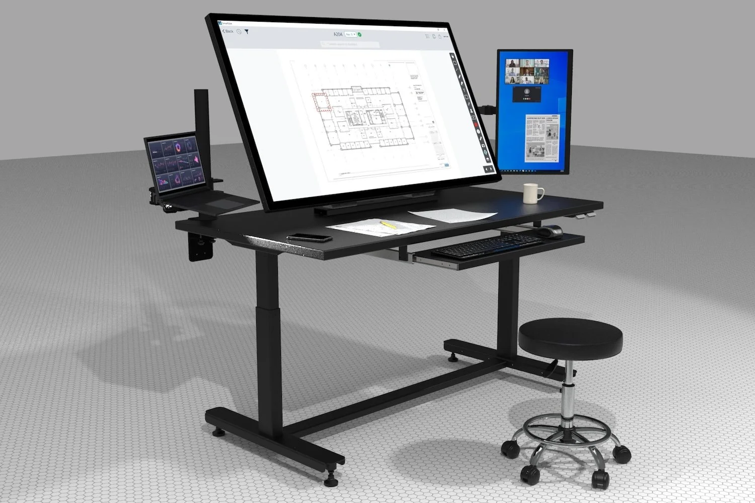 Volanti Touch Tables - Robust Interactive Displays for Plan Review