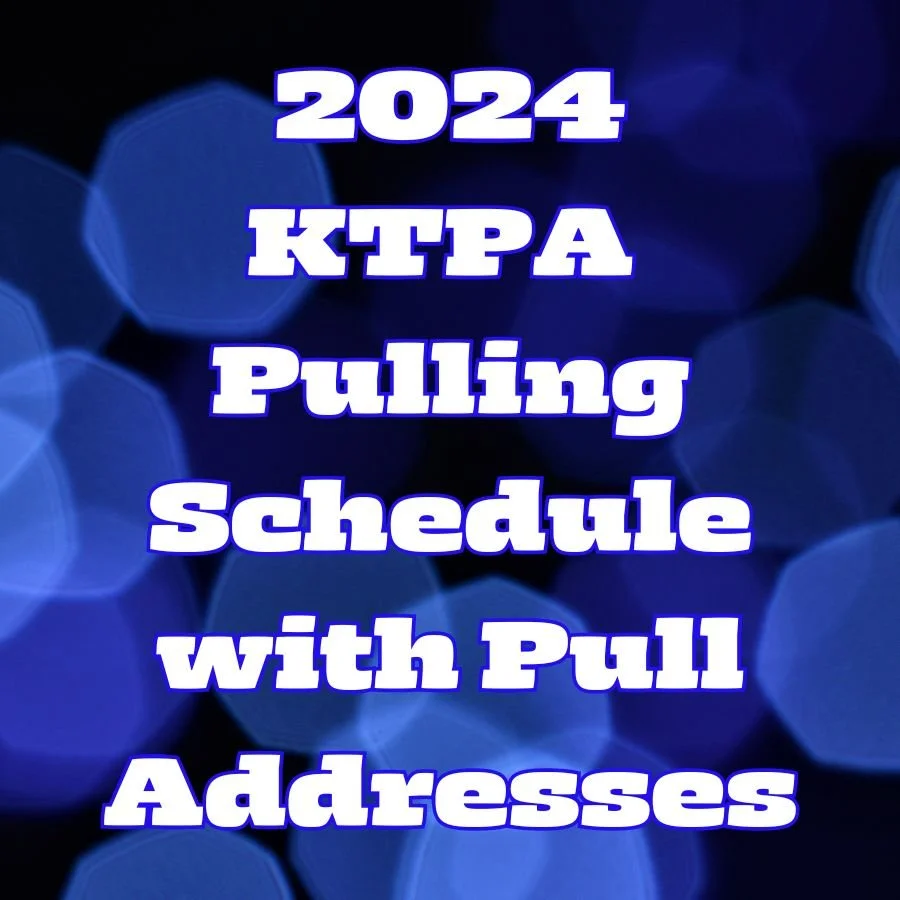 Pull Schedule — KTPA Pulling Series