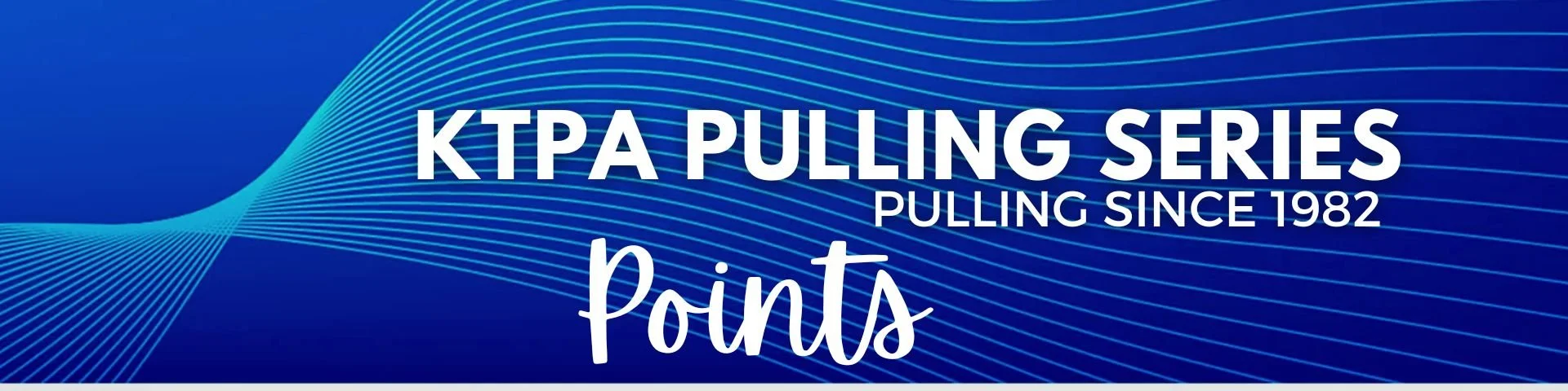 Points — KTPA Pulling Series
