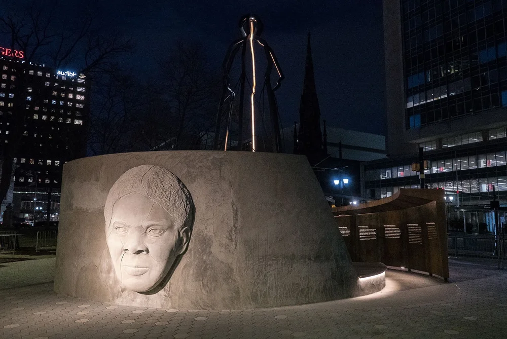 Shadow of a Face - Harriet Tubman Memorial Harriet Tubman Park ...