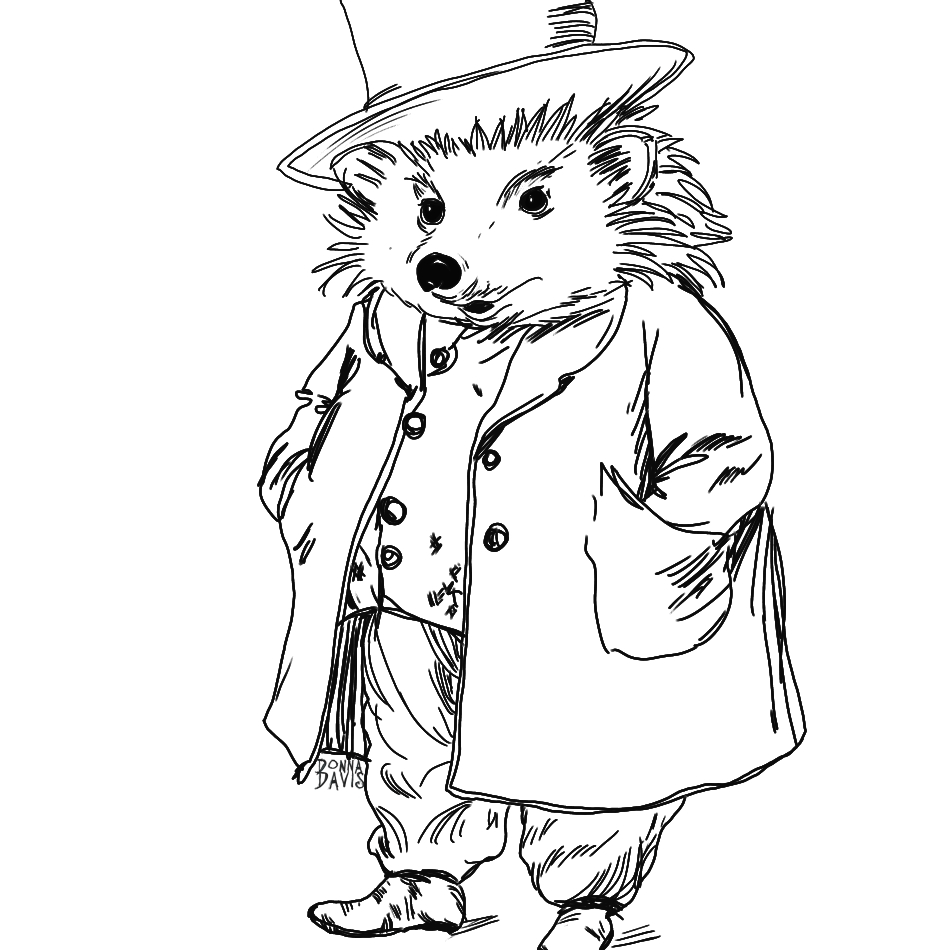 Old John Mossfoot a new art and story in my Animal Series — Donna Davis Art