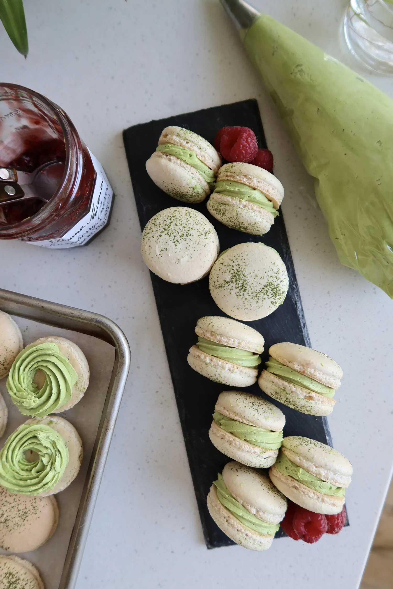 Matcha French Macaron — REILLY MEEHAN