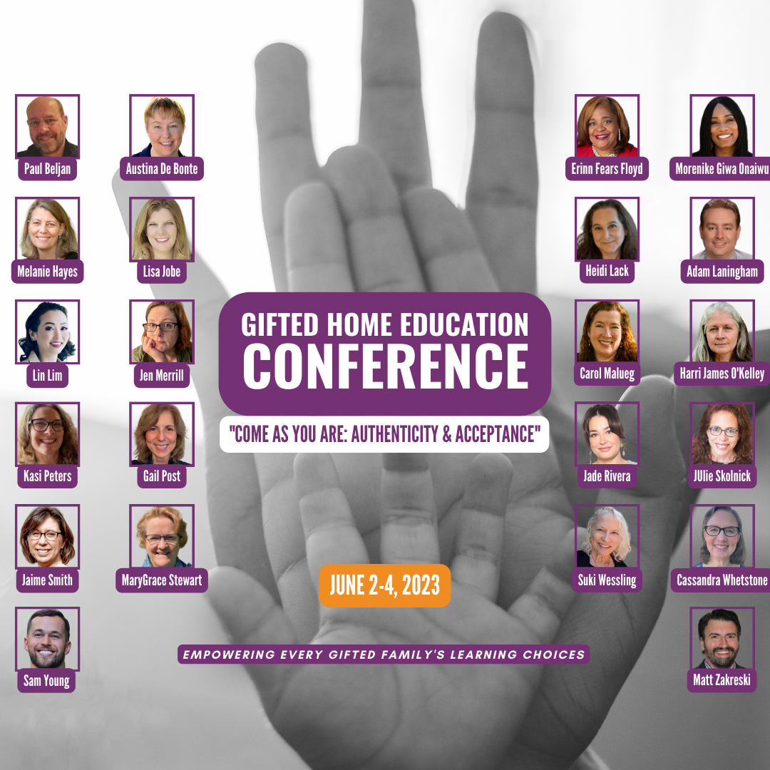 GHF Live Events — Gifted Homeschool Forum