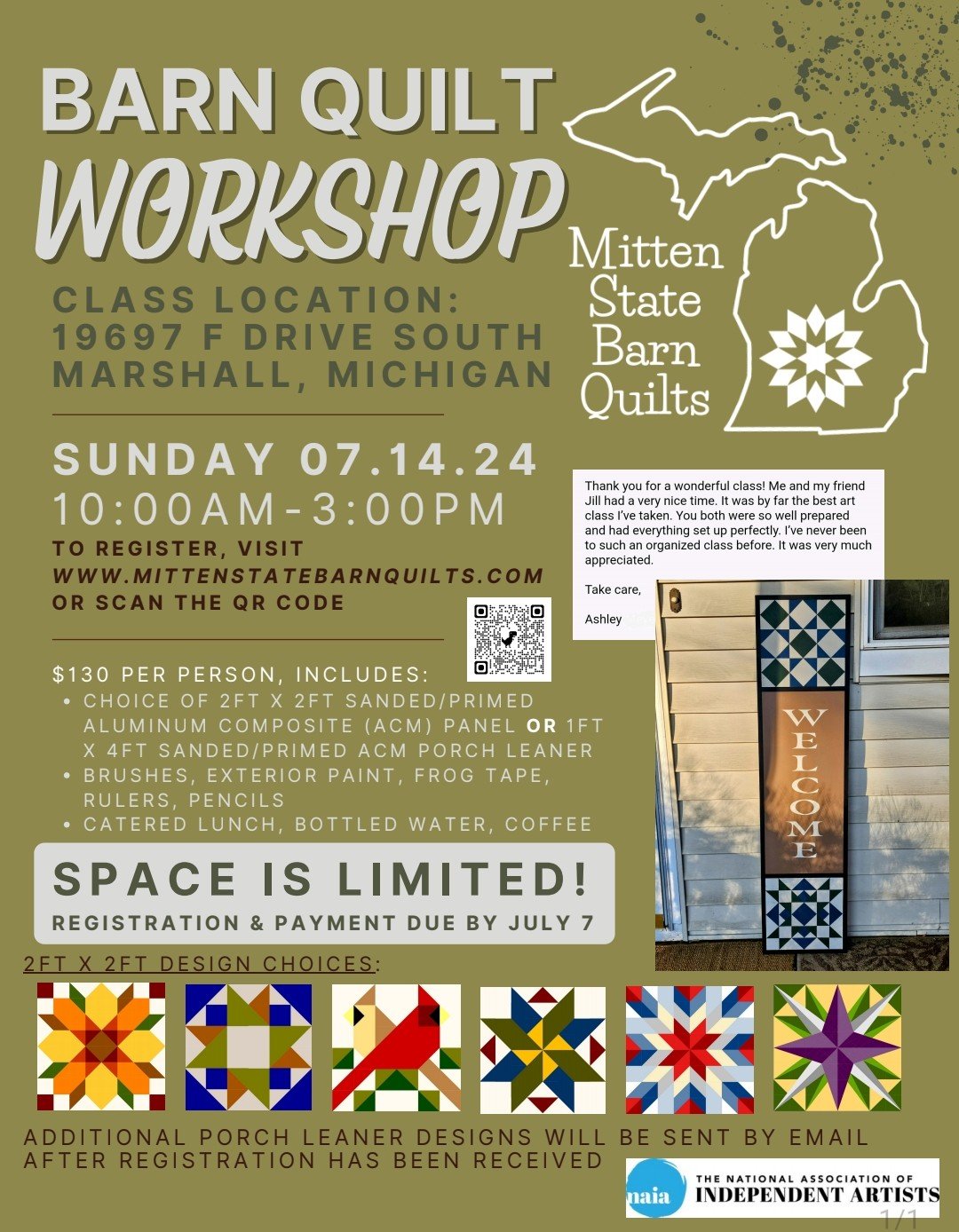 Mitten State Barn Quilts