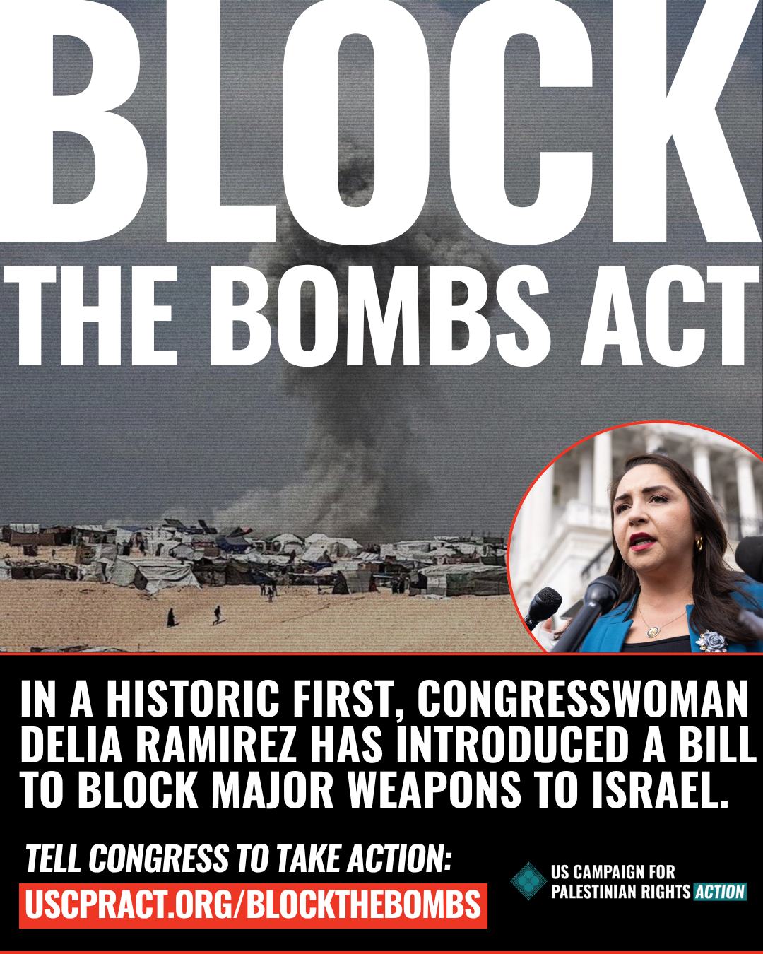 Take action — US CAMPAIGN FOR PALESTINIAN RIGHTS ACTION