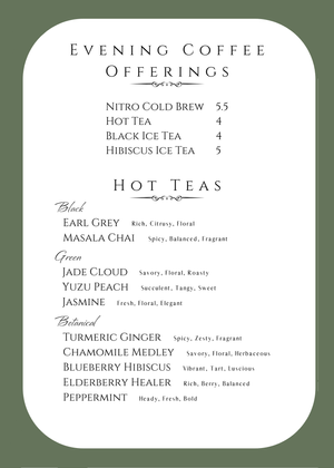 Menu 1 — Hello Darling