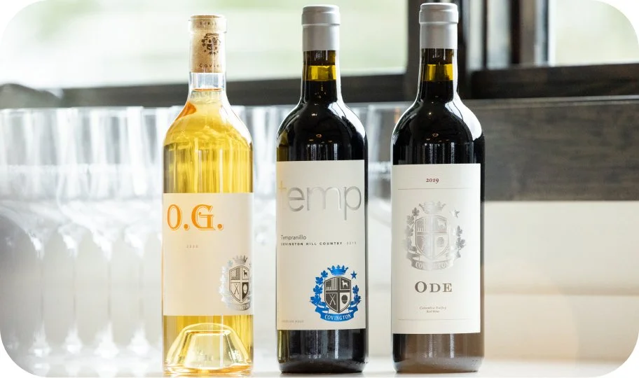 Visit Our Tasting Rooms — Covington Cellars | Texas and Washington Wineries