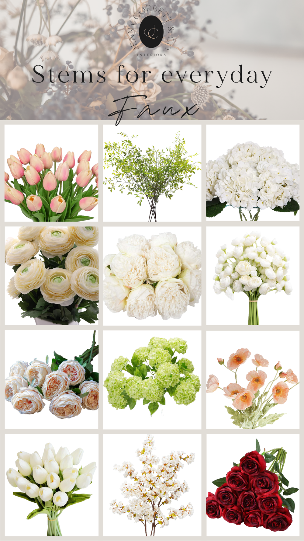 Faux Stems for Everyday — Jenny Corbett & Co Interiors