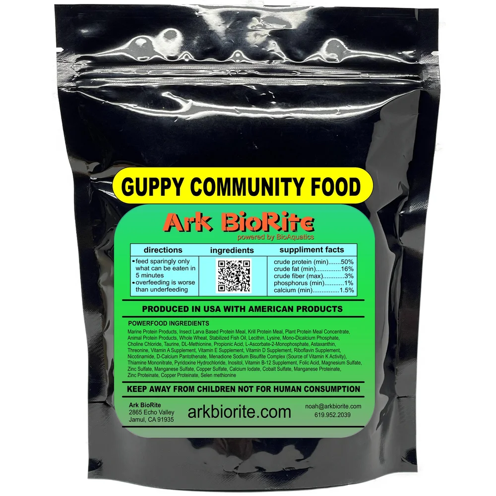 Guppy — Ark Biorite - All Natural & Nutritional - Species Specific Fish ...