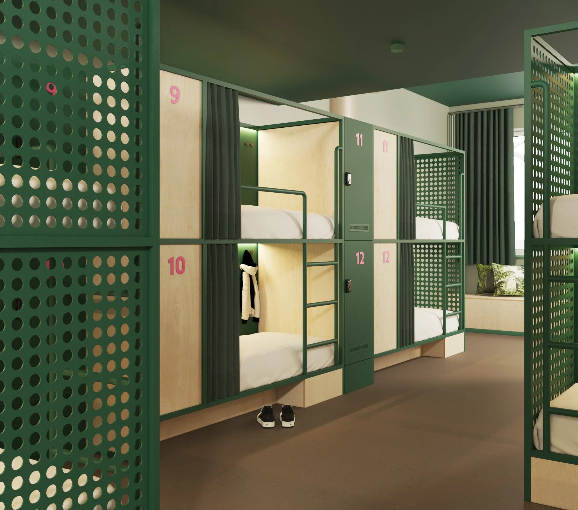 Bunks at Rode - Hostel ｜ Studio Apartments ｜Rooftop Terrace