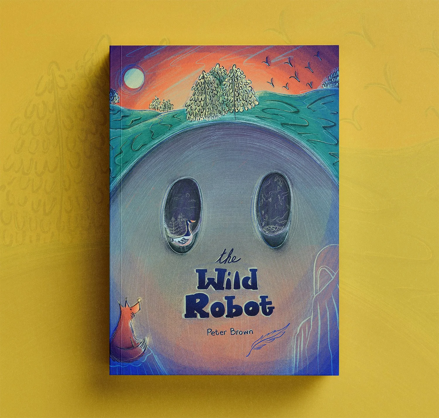 The Wild Robot — Frannie Gee Illustration