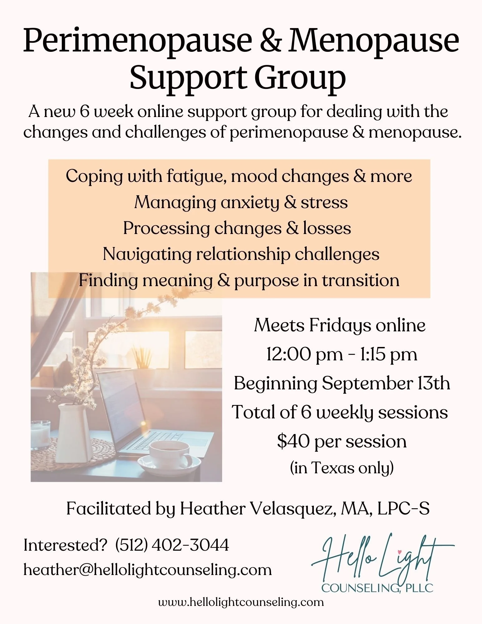 Services — Hello Light Counseling, PLLC