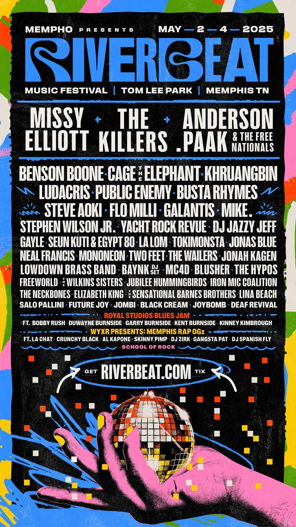 Past Lineups — RIVERBEAT - May 1-3 2026