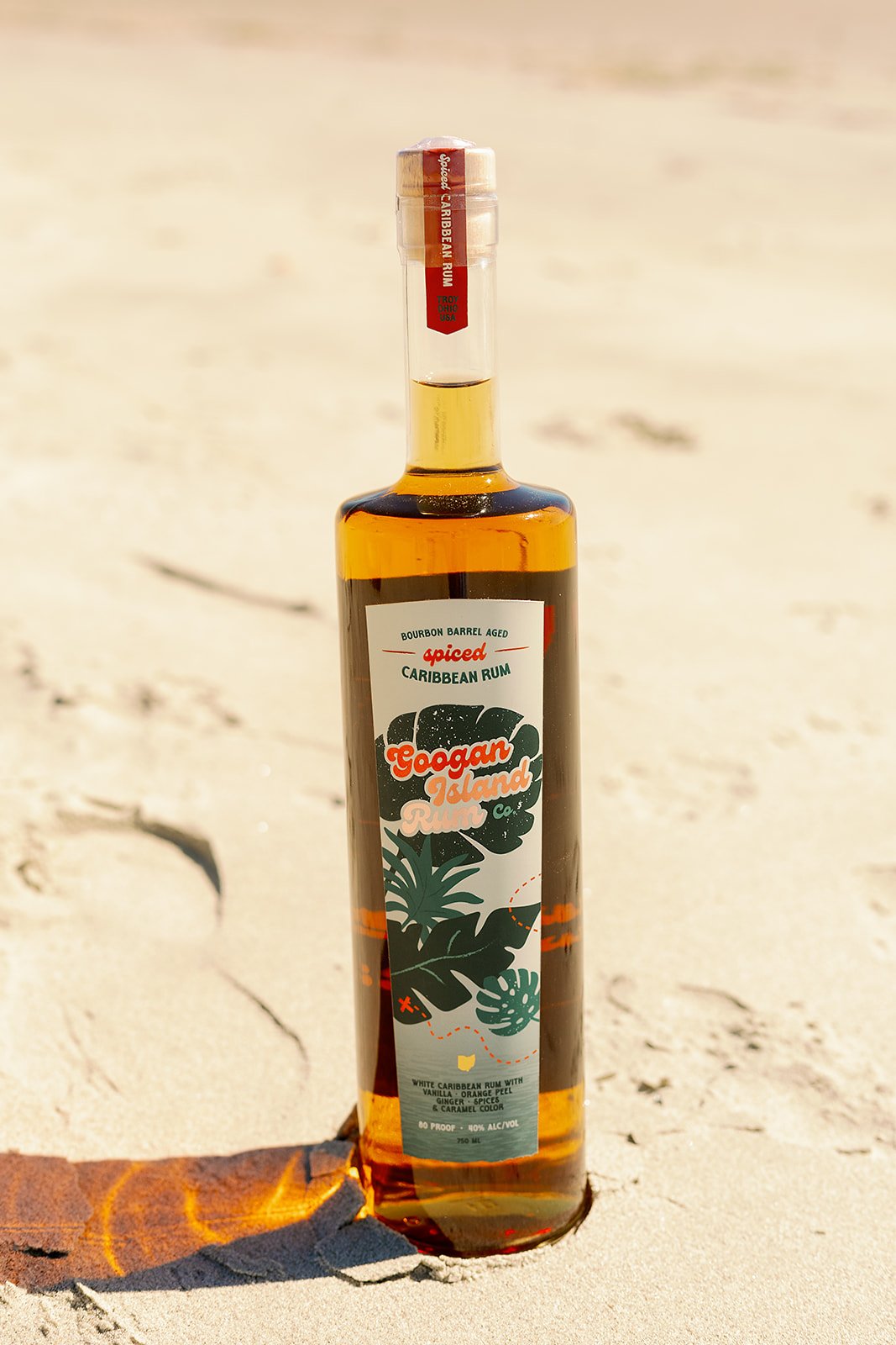 Googan Island Bourbon Barrel Aged Rum — A.M. Scott Distillery