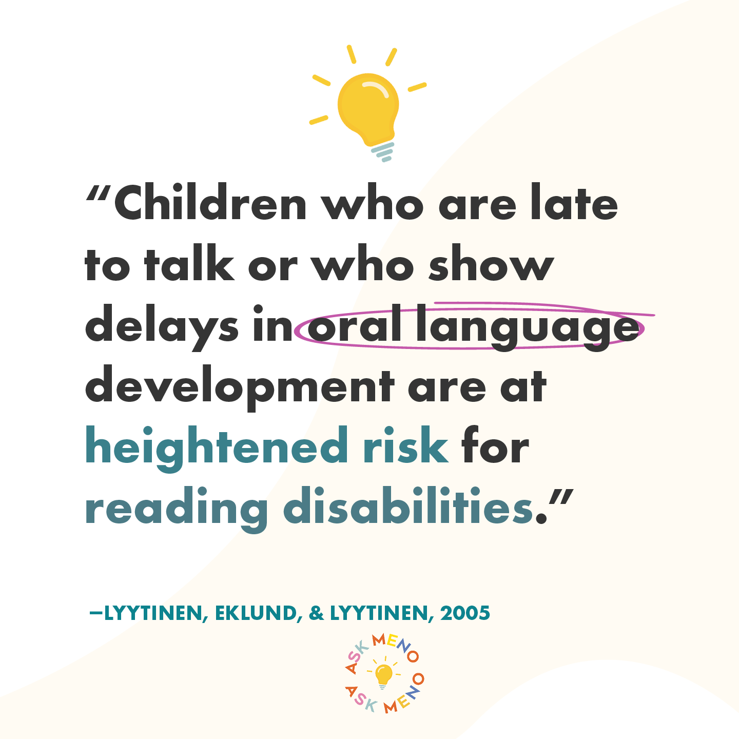 The Truth About Developmental Language Disorder (DLD) — AskMeno | Oral ...