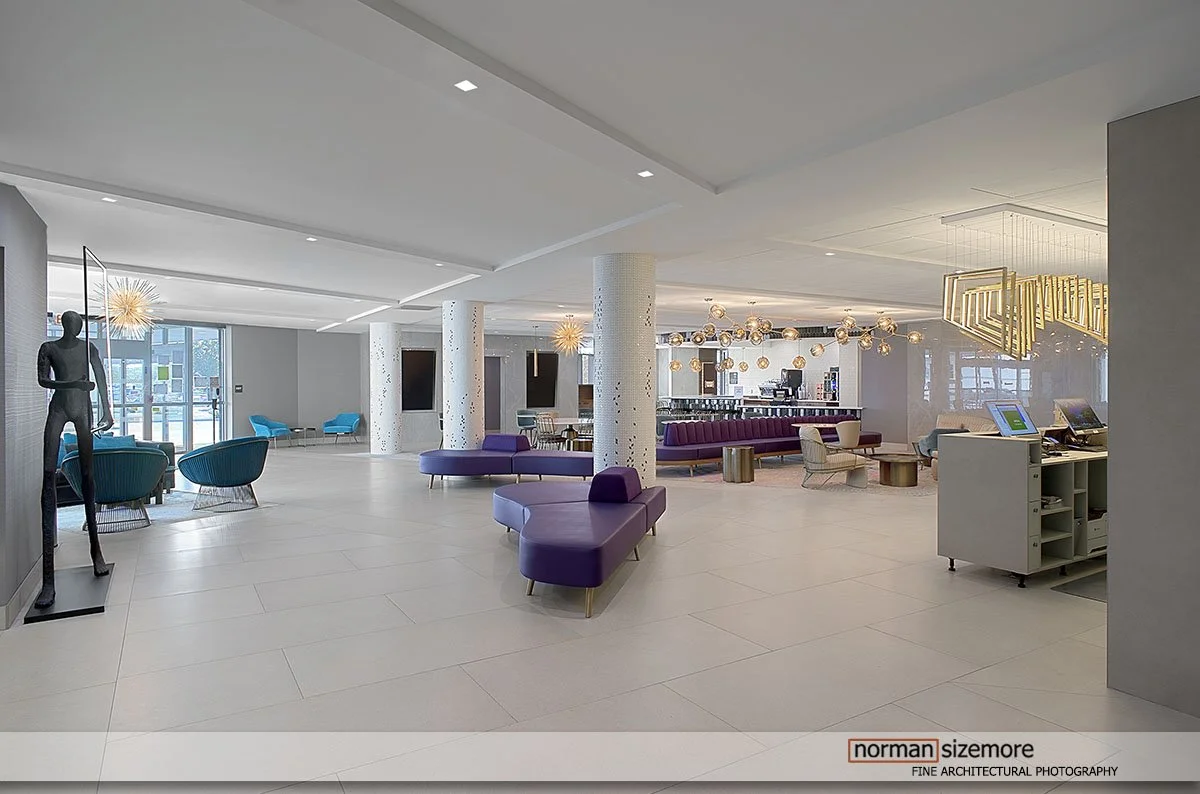 Hospitality Shoot - Hotel Lobby - — Chicago-based architectural ...