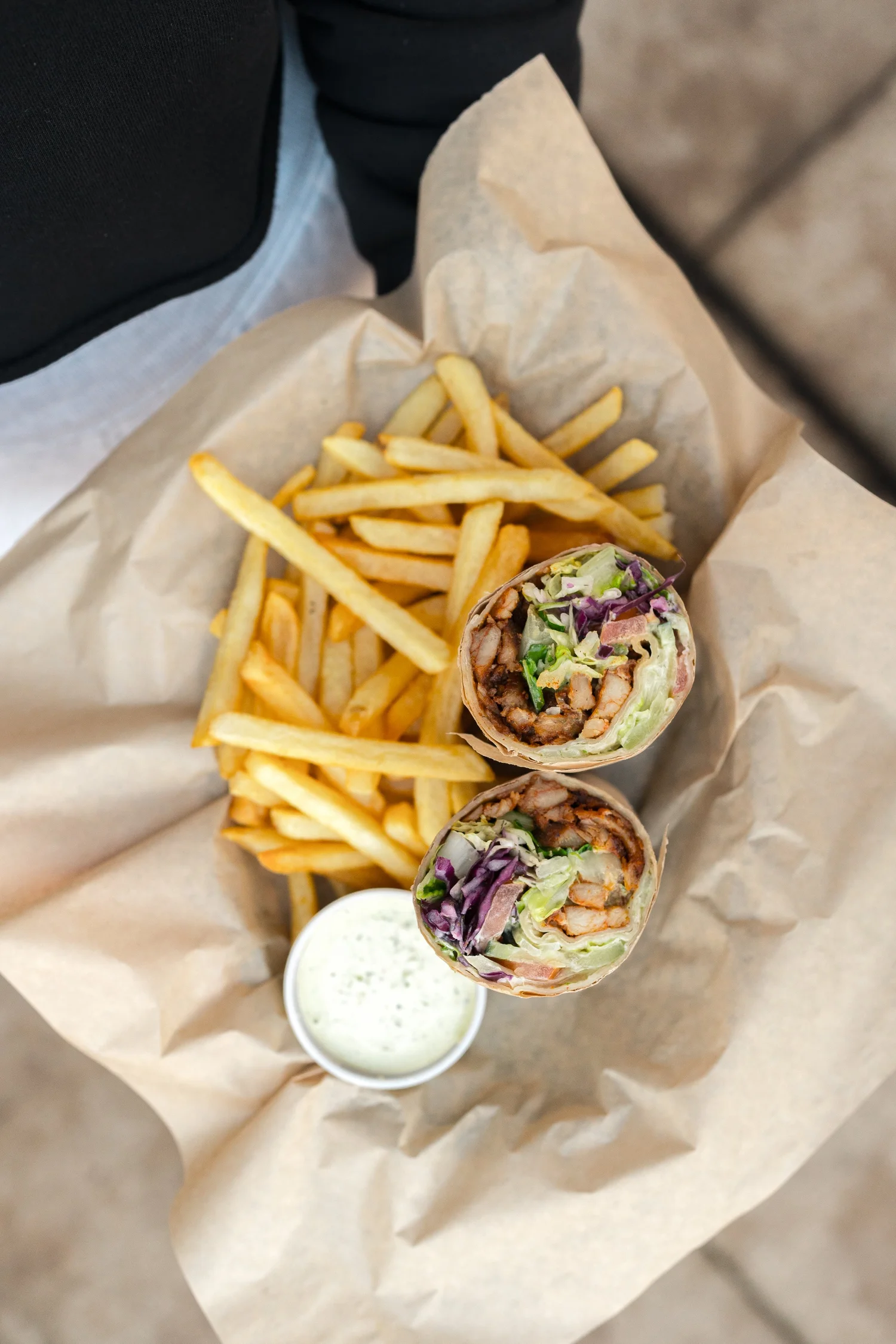 Seattle's German-style Turkish Doner Kebab Box in Belltown