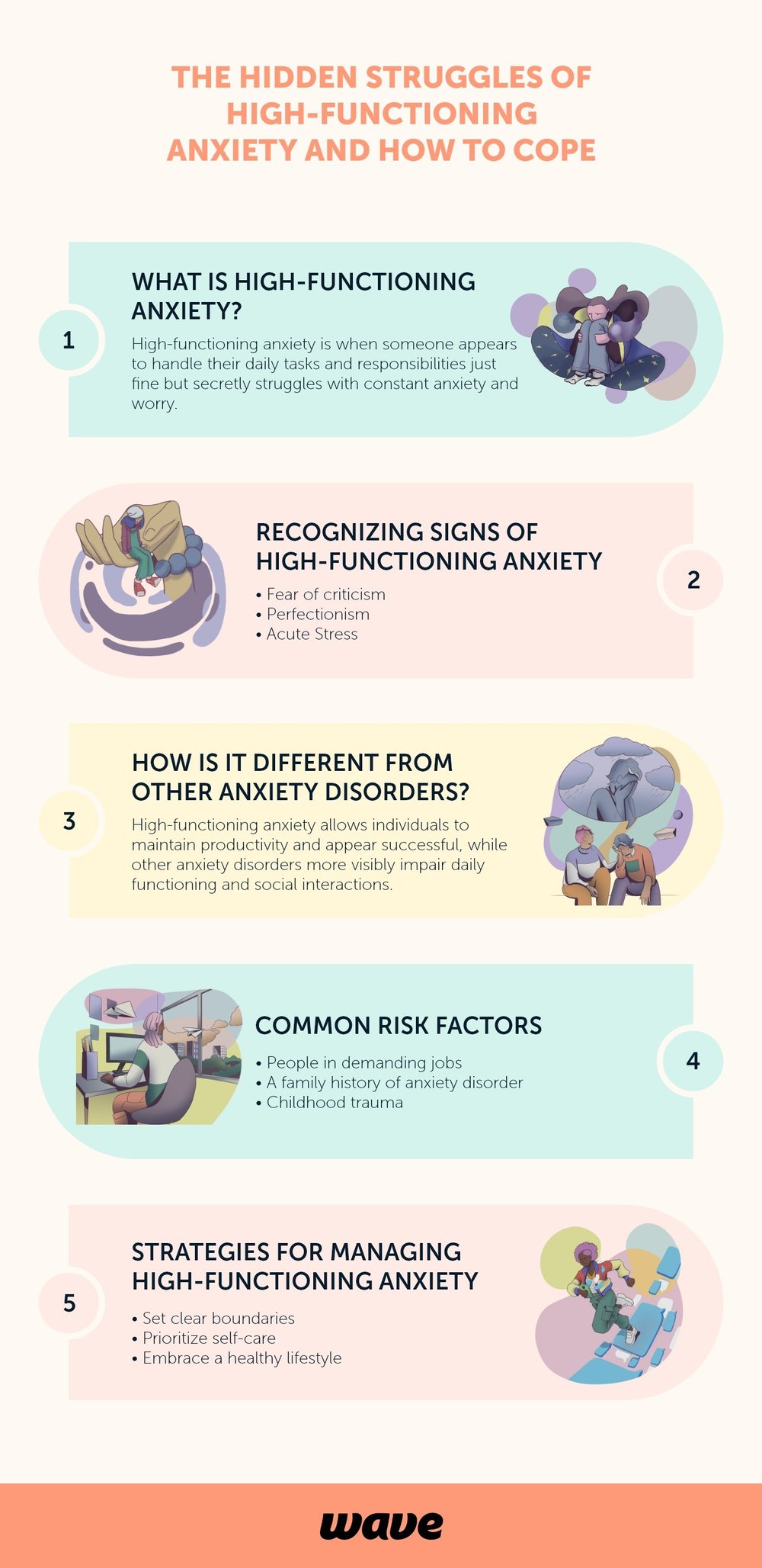 The Hidden Struggles of High-Functioning Anxiety and How to Cope — Wave ...