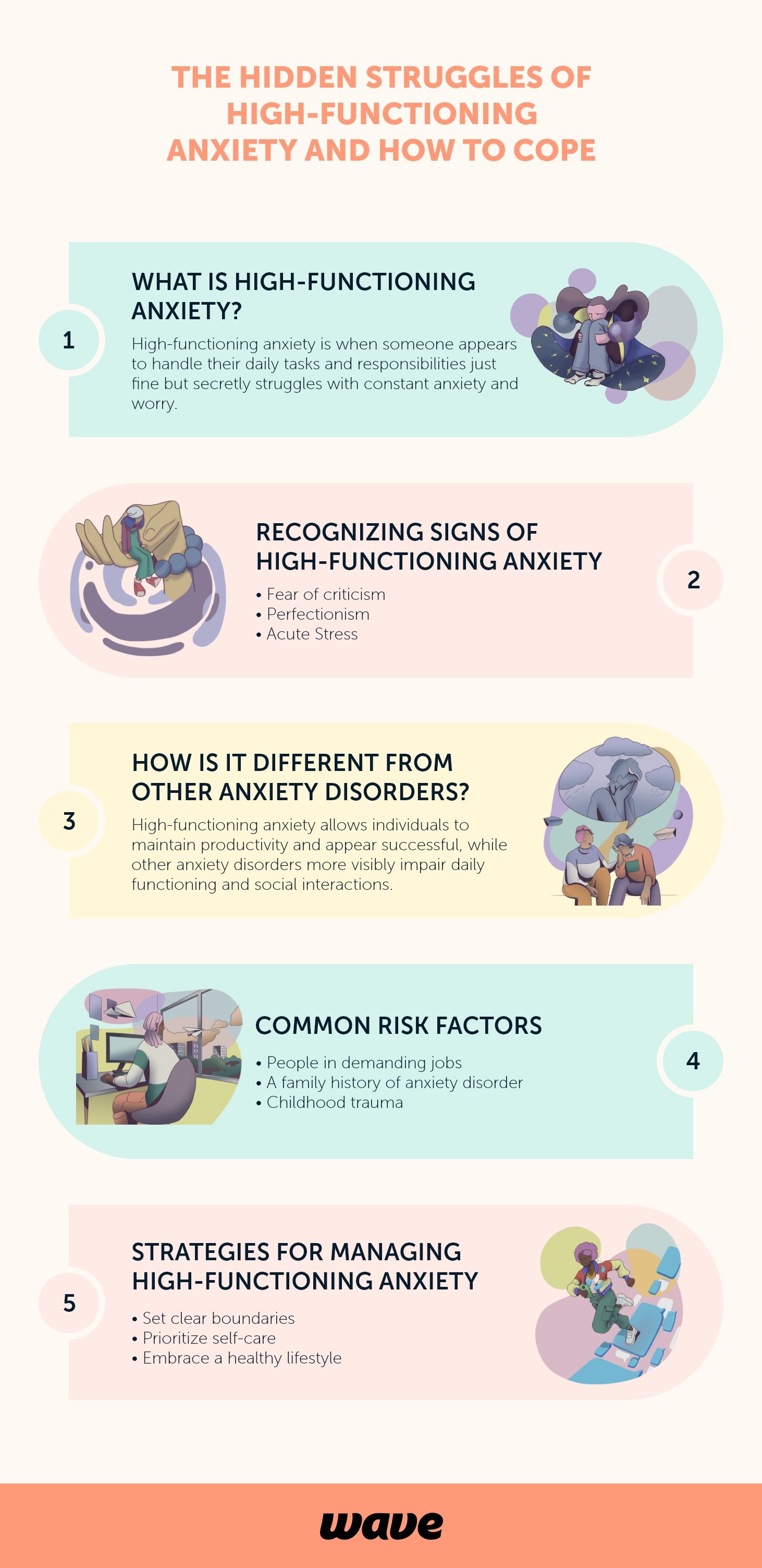 The Hidden Struggles of High-Functioning Anxiety and How to Cope — Wave ...
