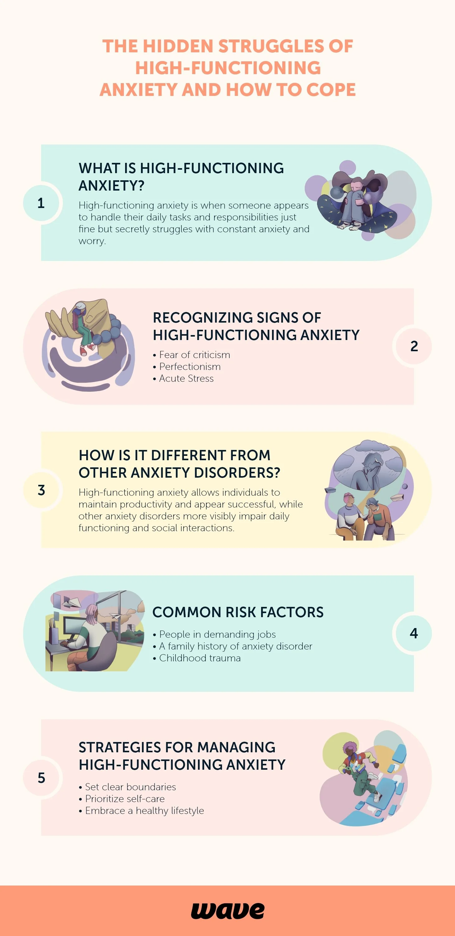 The Hidden Struggles of High-Functioning Anxiety and How to Cope — Wave ...