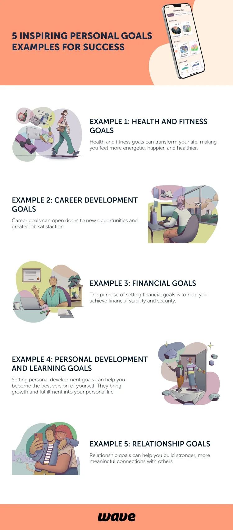 5 Inspiring Personal Goals Examples for Success — Wave Life