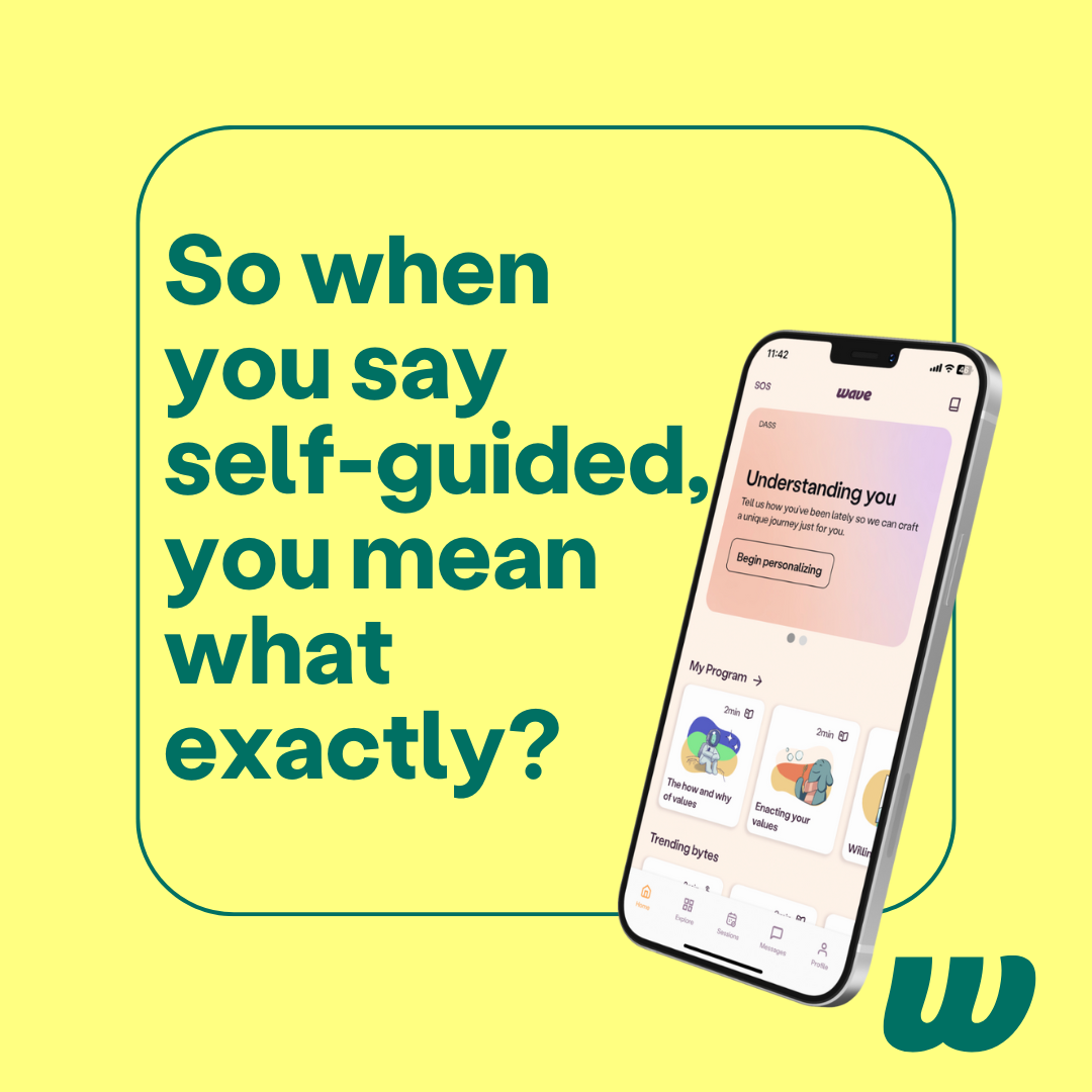 About the Wave App: Revolutionizing Mental Health with Self-Guided ...