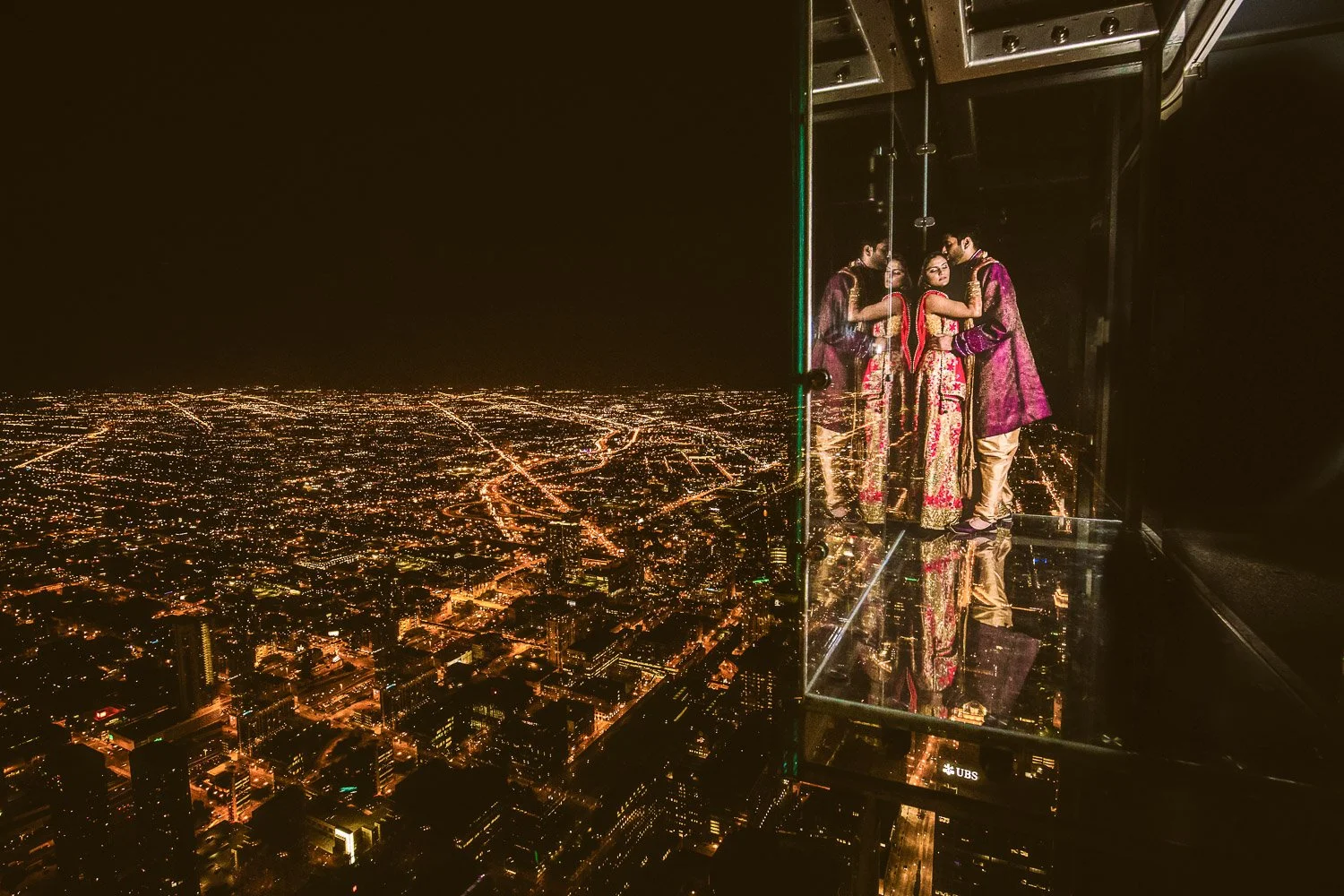 Willis (Sears) Tower Garba & Pearl Banquets Indian Wedding — Rahul Rana ...