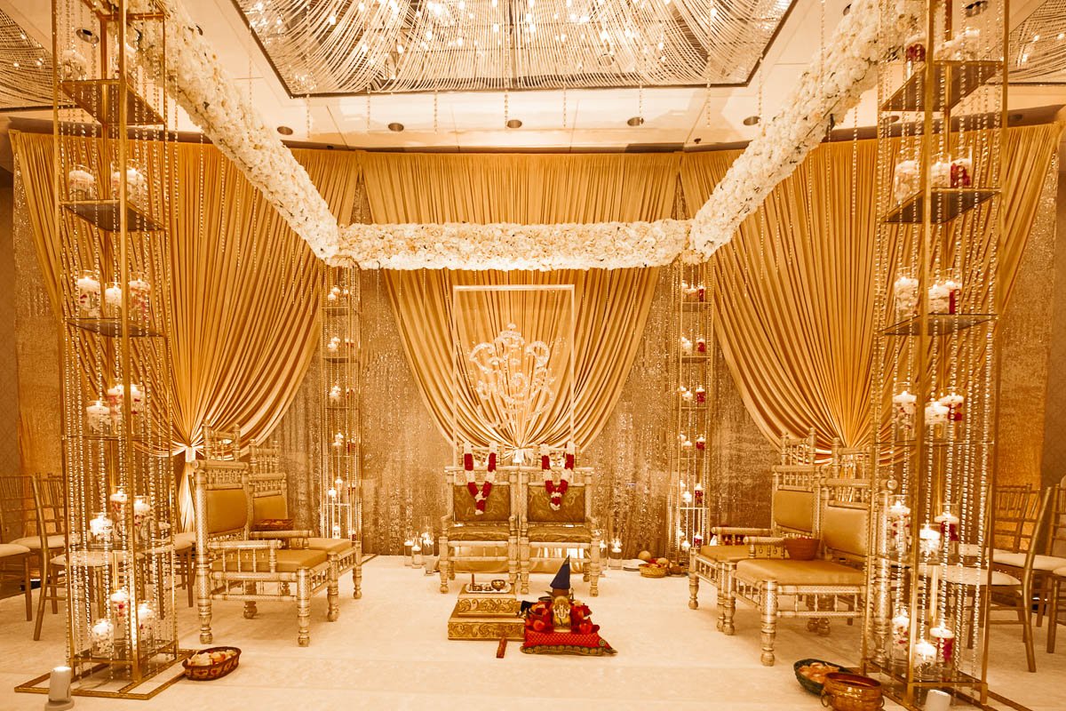 Chicago Indian Wedding Decor by Yanni Design Studio — Rahul Rana ...