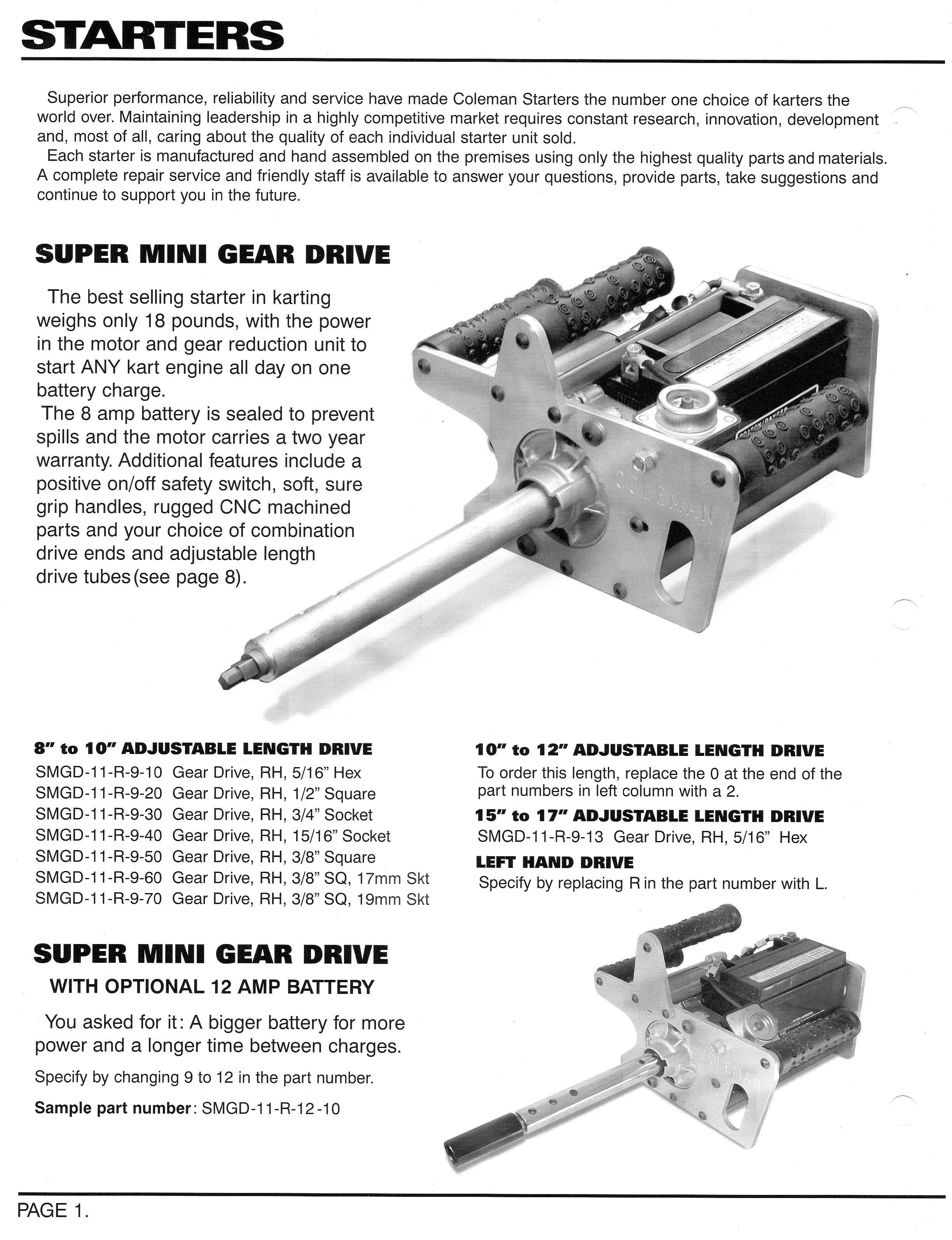 Catalog — Coleman Products