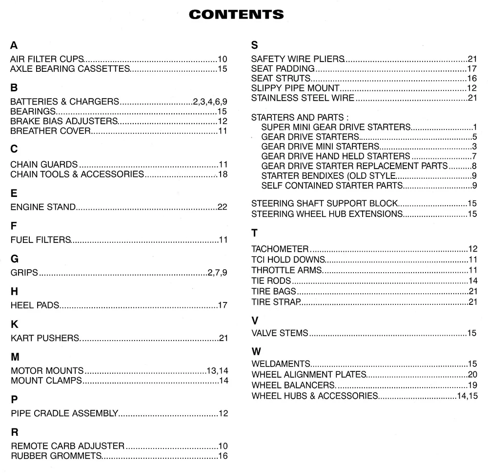 Catalog — Coleman Products