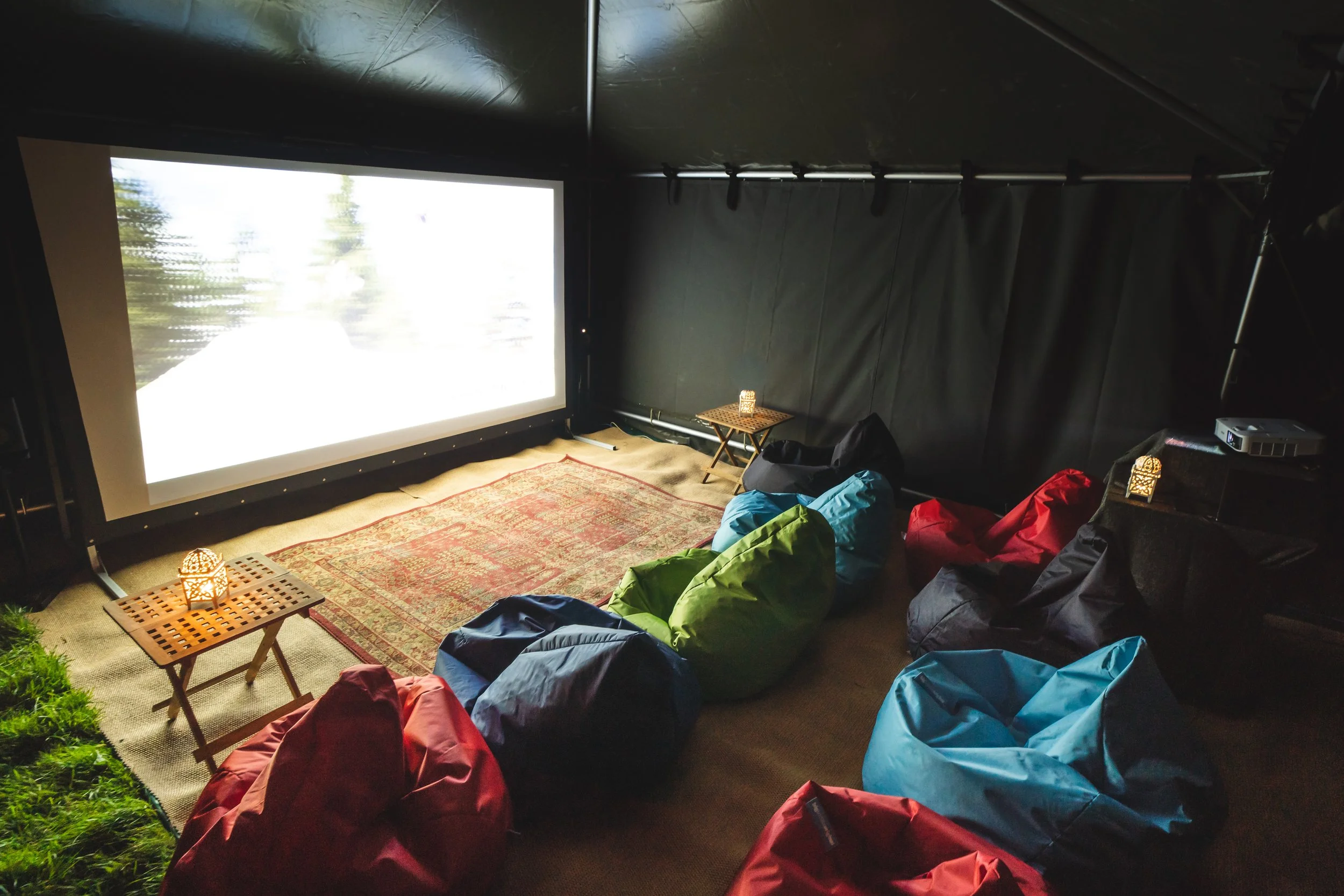 Marquee Garden Cinema Hire — Resonate
