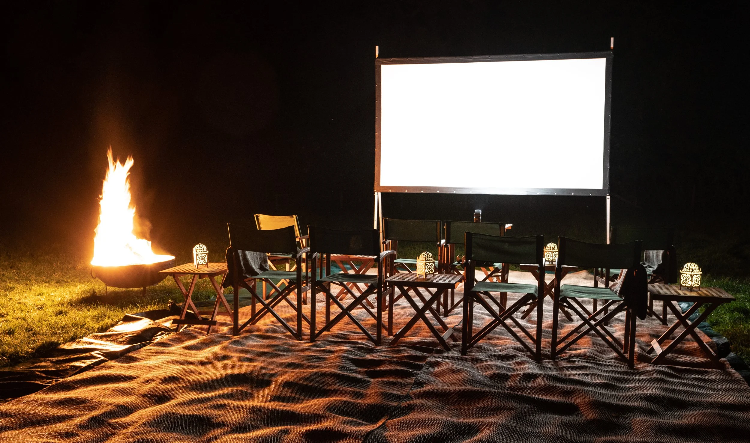 2m Open Air cinema hire — Resonate
