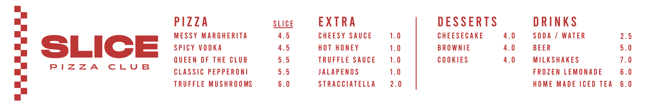 SLICE PIZZA CLUB | Les Pizzas de New York à Paris.