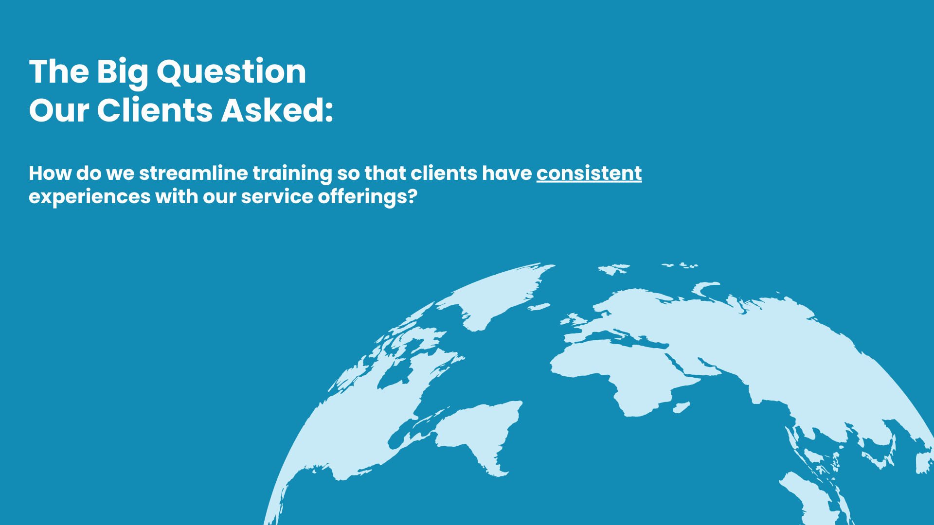 Global Workforce Training — Aligned Training